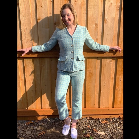 Pendleton | Pants & Jumpsuits | Vtg 96s Pendleton Striped Wool Kick ...